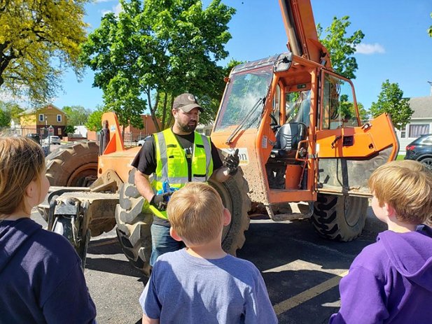 School visit - Borton Construction